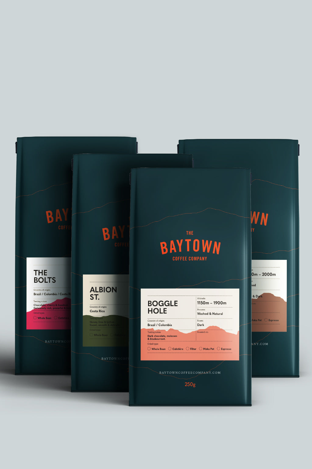 Four Blend Coffee Pack – The Baytown Coffee Company